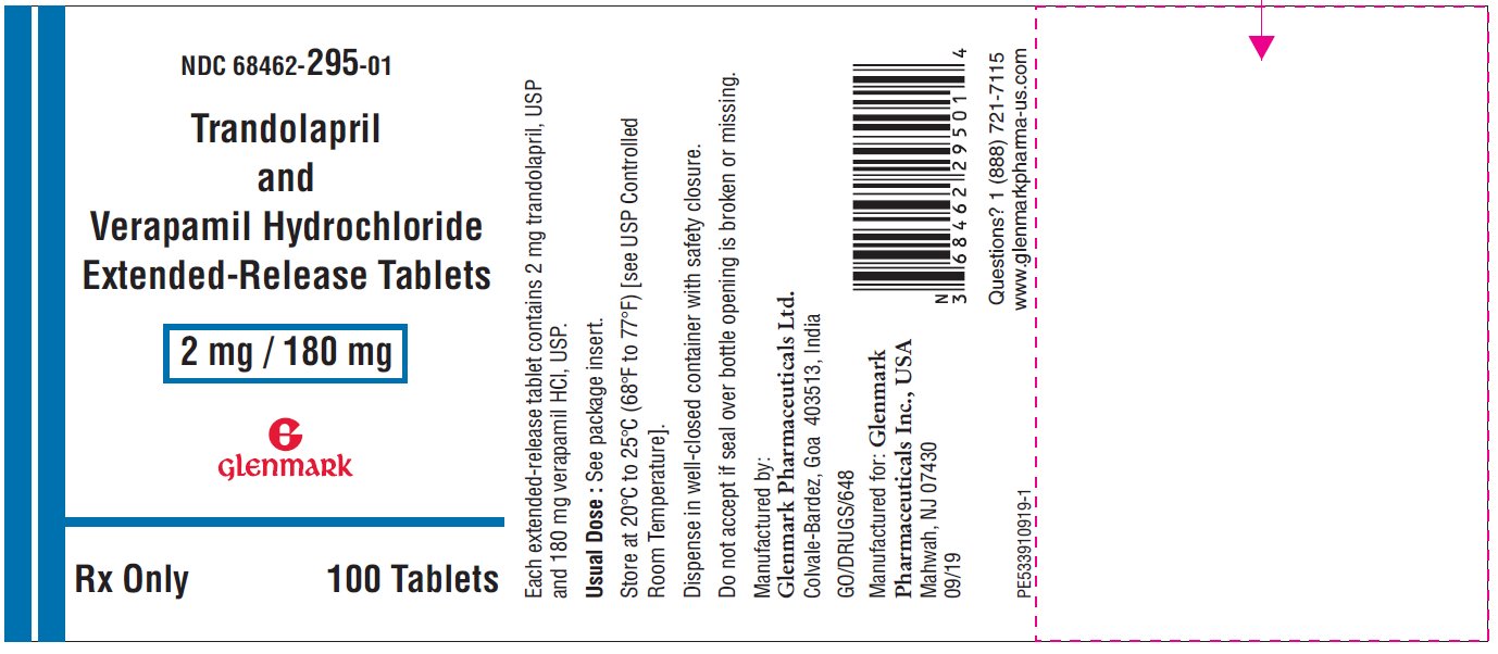 NDC 68462-0296-01 Trandolapril and Verapamil Hydrochloride 2; 240 mg/1 ...