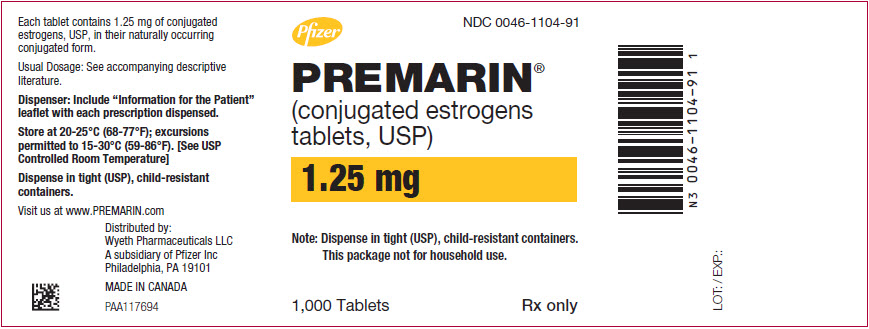 NDC 00046-1100-91 Premarin 0.3 mg/1 Details | HelloPharmacist