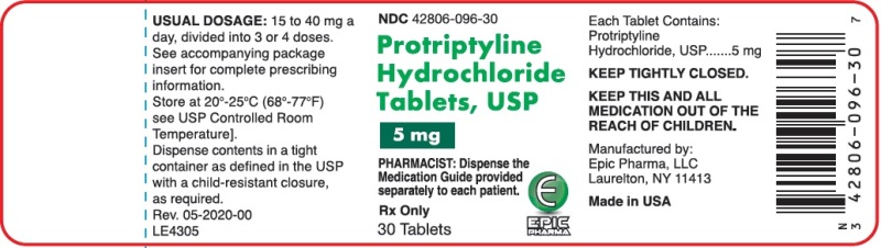 NDC 42806-0096-01 Protriptyline Hydrochloride 5 mg/1 Details ...