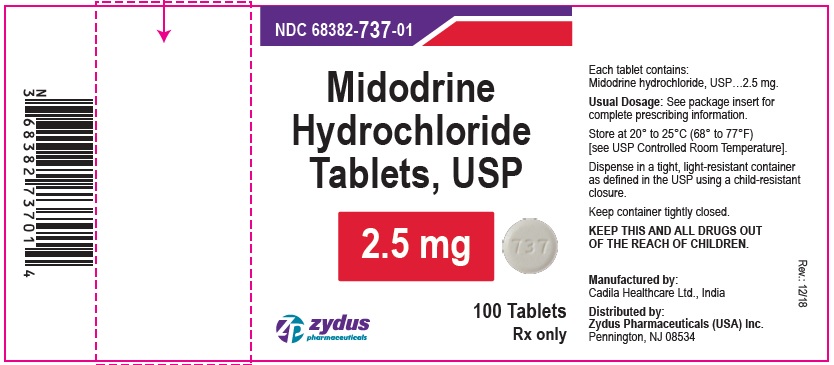 NDC 68382-0738-01 Midodrine hydrochloride 5 mg/1 Details | HelloPharmacist