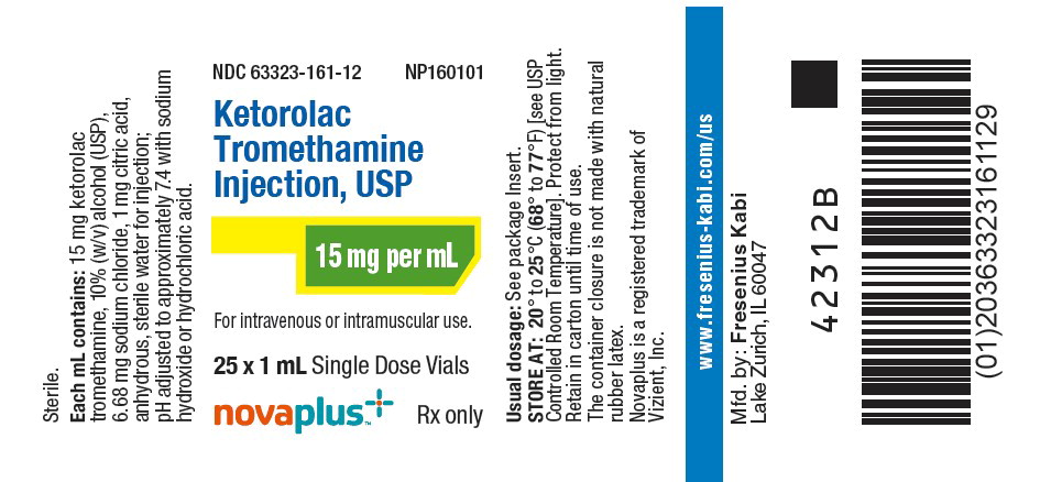NDC 63323-0162-01 Ketorolac Tromethamine 30 mg/mL Details | HelloPharmacist