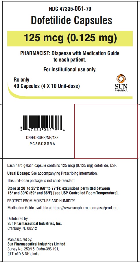 NDC 47335-0063-86 DOFETILIDE 0.5 mg/1 Details | HelloPharmacist