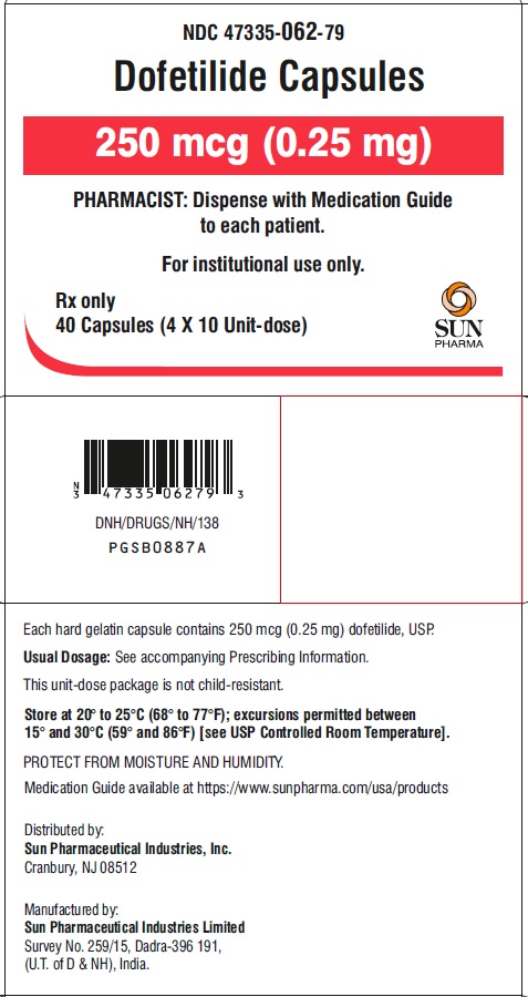 NDC 47335-0063-86 DOFETILIDE 0.5 mg/1 Details | HelloPharmacist