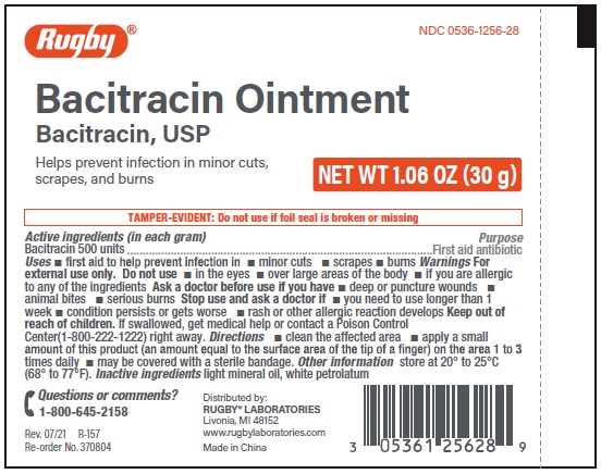 NDC 00536-1256 Bacitracin 500 U/g Details | HelloPharmacist