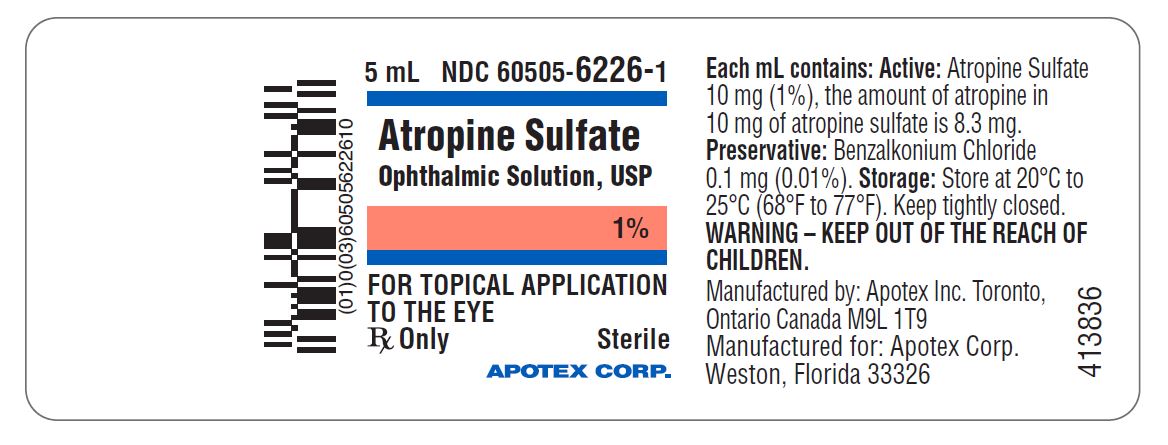 NDC 60505-6226-00 Atropine 10 mg/mL Details | HelloPharmacist