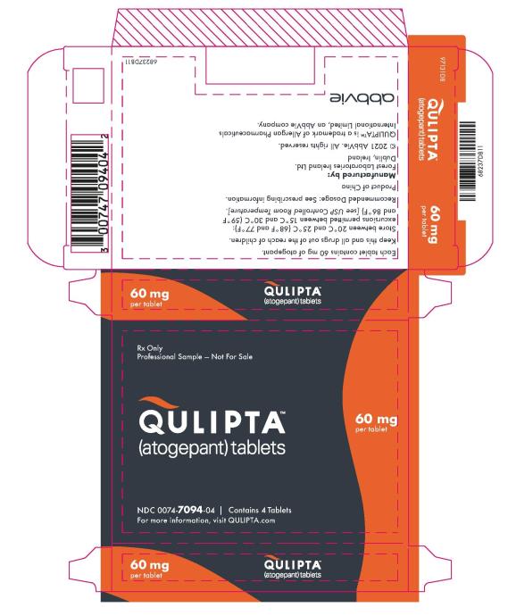 NDC 00074-7094 Qulipta 60 mg/1 Details | HelloPharmacist