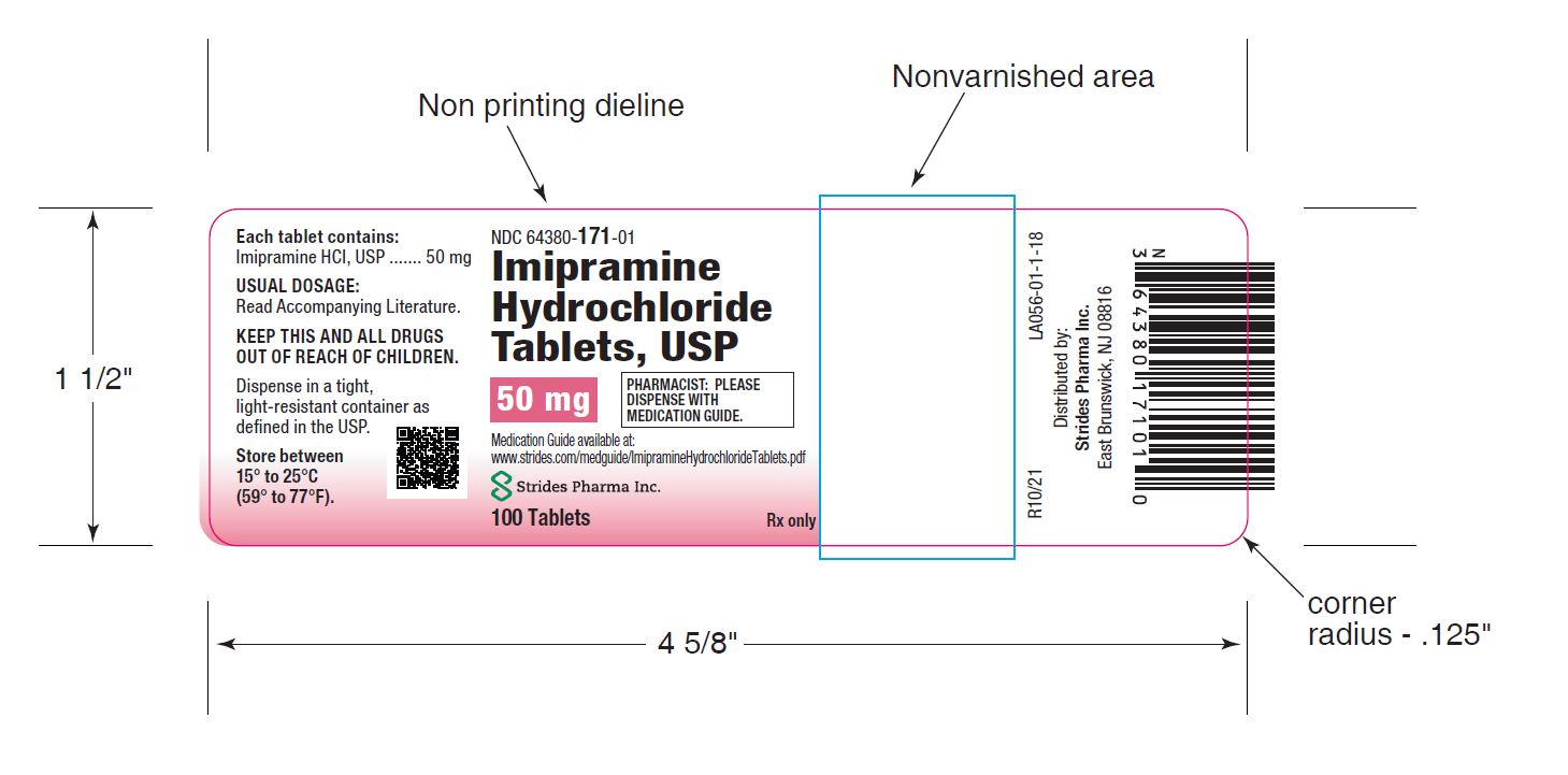 NDC 64380-0171-02 Imipramine Hydrochloride 50 mg/1 Details ...