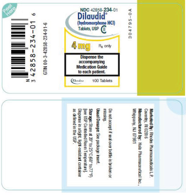 NDC 42858-0122-01 Dilaudid 2 mg/1 Details | HelloPharmacist