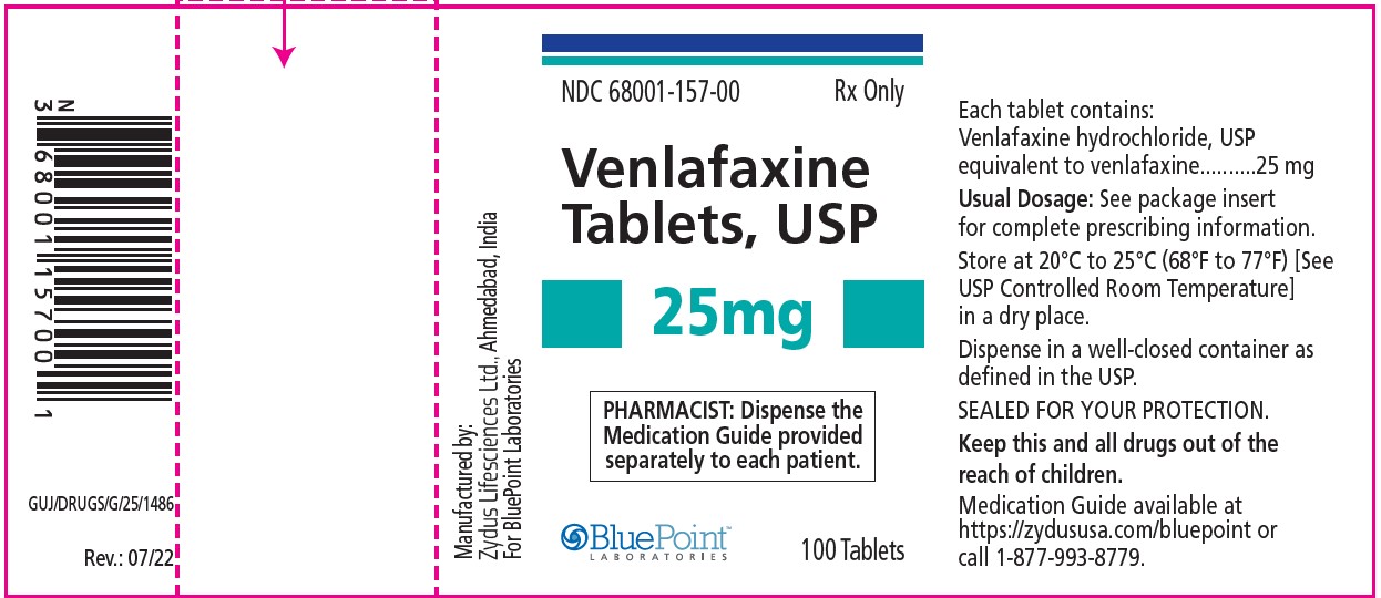 NDC 68001-0158-00 Venlafaxine 37.5 mg/1 Details | HelloPharmacist