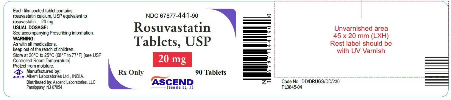 NDC 67877-0440-05 Rosuvastatin Calcium 10 mg/1 Details | HelloPharmacist