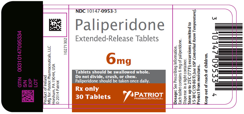 NDC 10147-0954 Paliperidone 9 mg/1 Details | HelloPharmacist