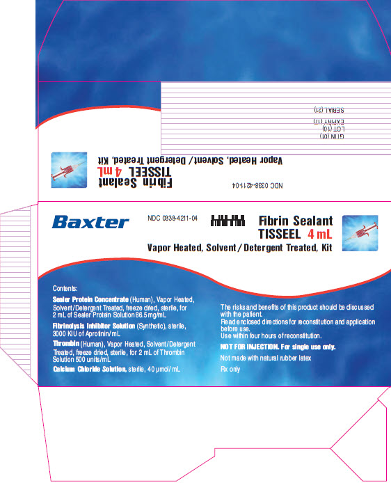 NDC 00338-4211 TISSEEL Details | HelloPharmacist