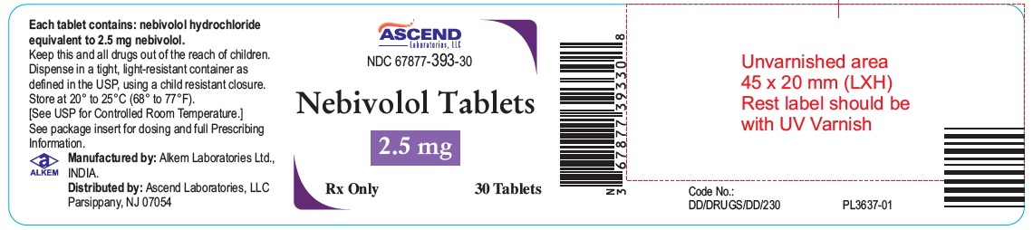 NDC 67877-0390-01 Nebivolol 20 mg/1 Details | HelloPharmacist