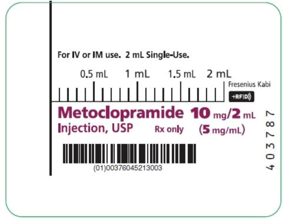 NDC 76045-0101-20 Metoclopramide 10 mg/2mL Details | HelloPharmacist