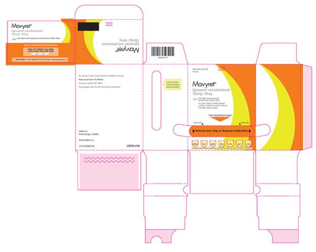 NDC 00074-2625-28 Mavyret 100; 40 mg/1; mg/1 Details | HelloPharmacist
