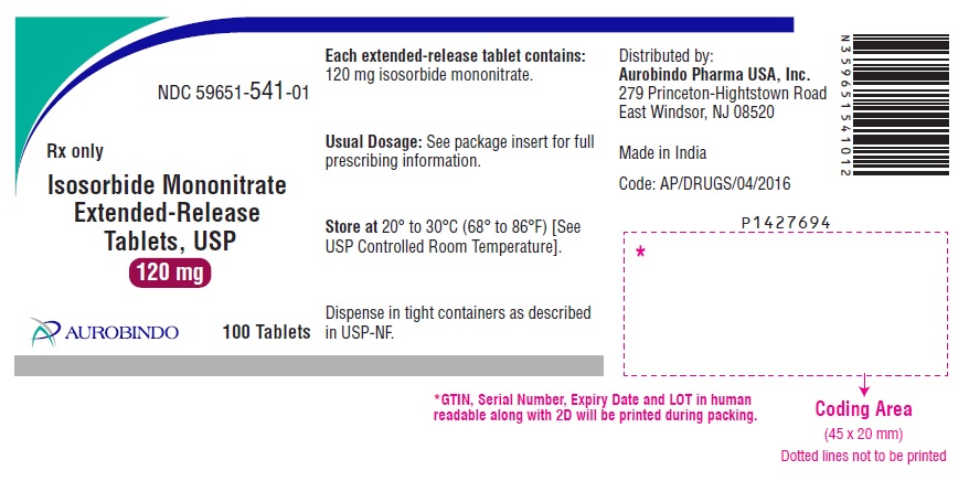 NDC 59651-0539-01 ISOSORBIDE MONONITRATE 30 mg/1 Details | HelloPharmacist