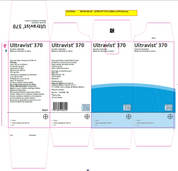 NDC 50419-0348-05 Ultravist 370 mg/mL Details | HelloPharmacist
